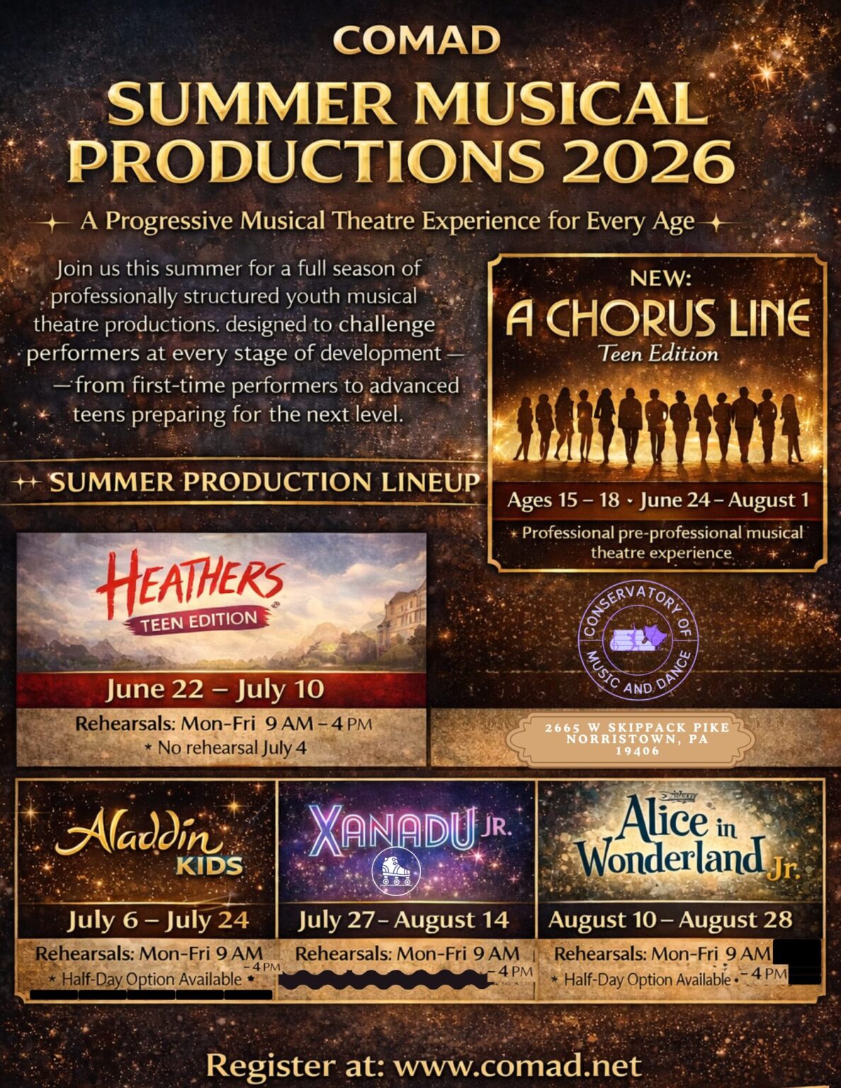 Summer Camps for Kids | Dance, Music & Theater | COMAD